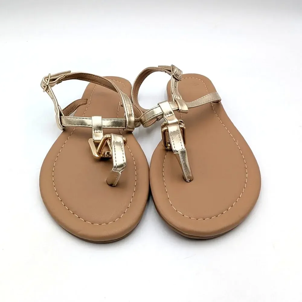 ASOS | Shoes | Asos Design Fortune Hardware Sandals Open Toe Womens ...